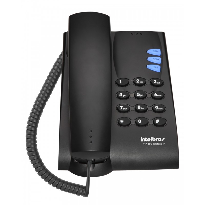 Telefone IP INTELBRAS TIP 100 | Sistemaq Tecnologia